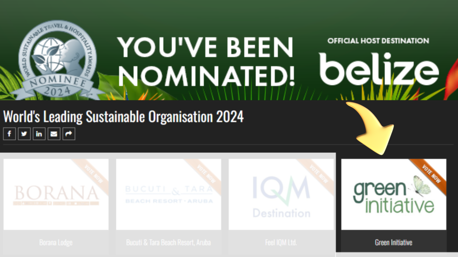 Green Initiative Nominated for World's Leading Sustainable Organisation ...